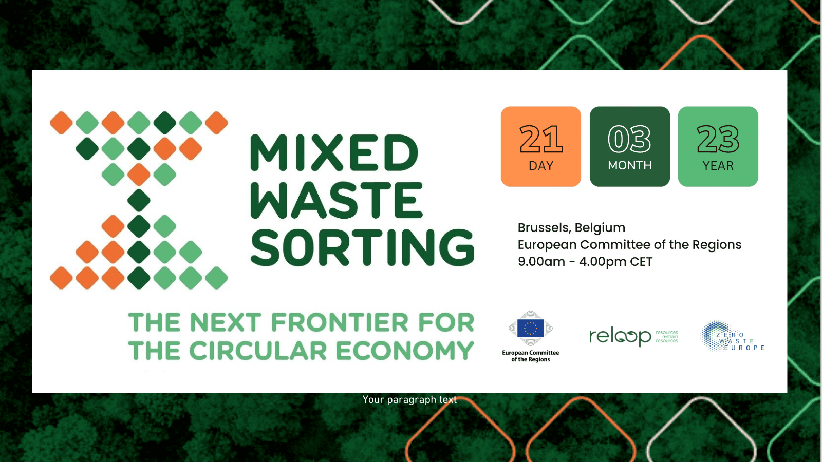 Home | Mixed Waste Sorting event - resources library